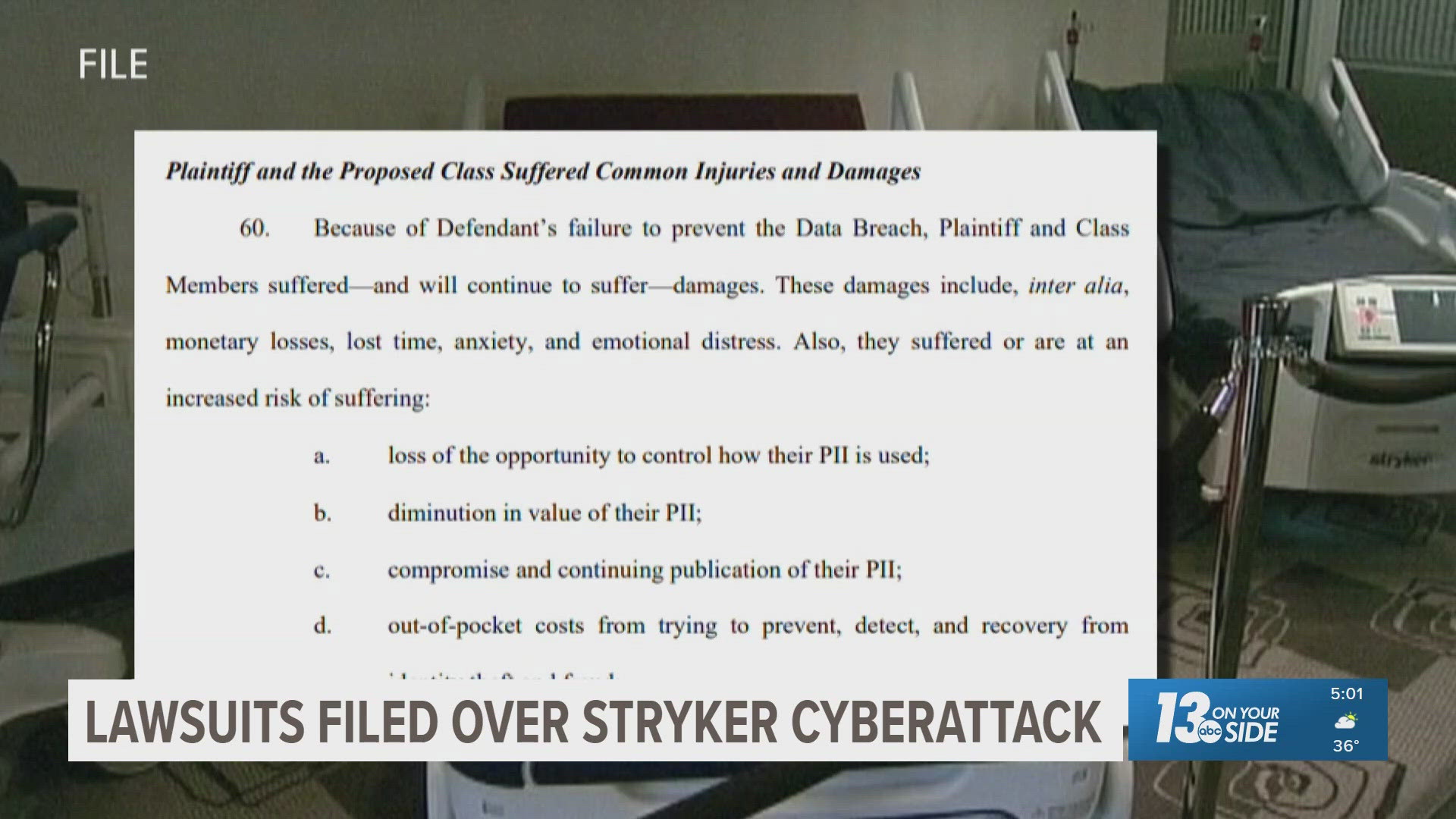 Multiple lawsuits filed against Stryker after massive cyberattack ...
