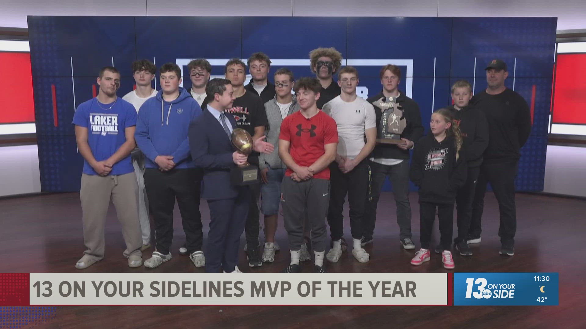13 On Your Sidelines names Lowell's Logan Dawson MVP of the Year | wzzm13.com