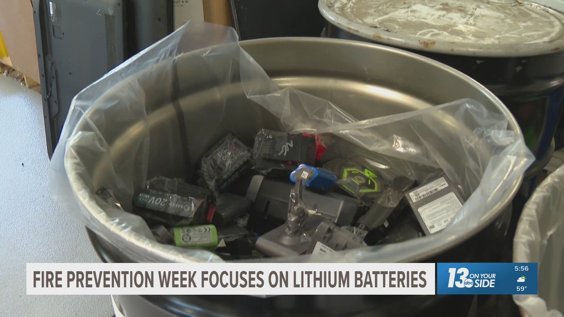 Fire Prevention Week has special focus on dangers of lithium batteries ...