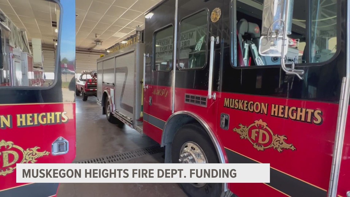 What Muskegon Heights' aging fire fleet is costing taxpayers | wzzm13.com