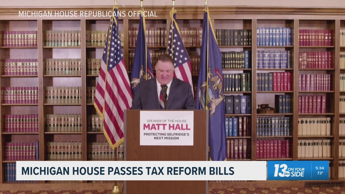 Michigan State House passes tax reform bills | wzzm13.com