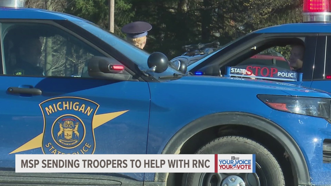 Michigan State Police sending troopers to assist with Republican ...