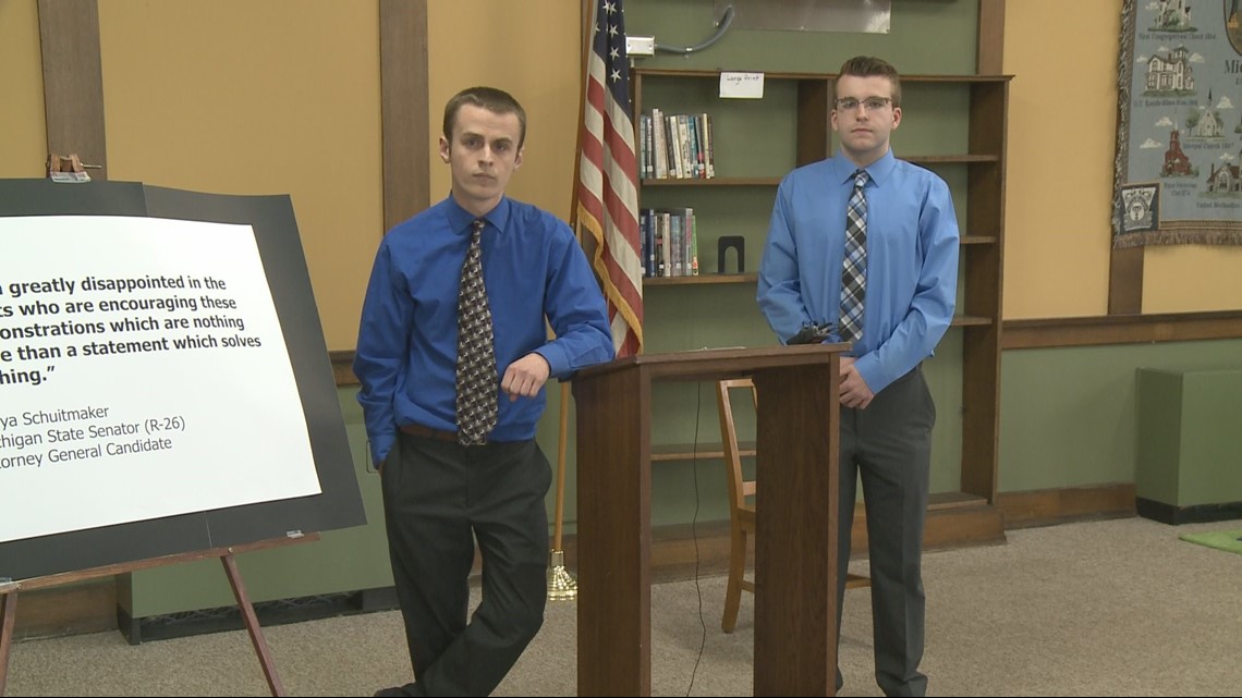 Students demand State Senator Tonya Schuitmaker resignation | wzzm13.com