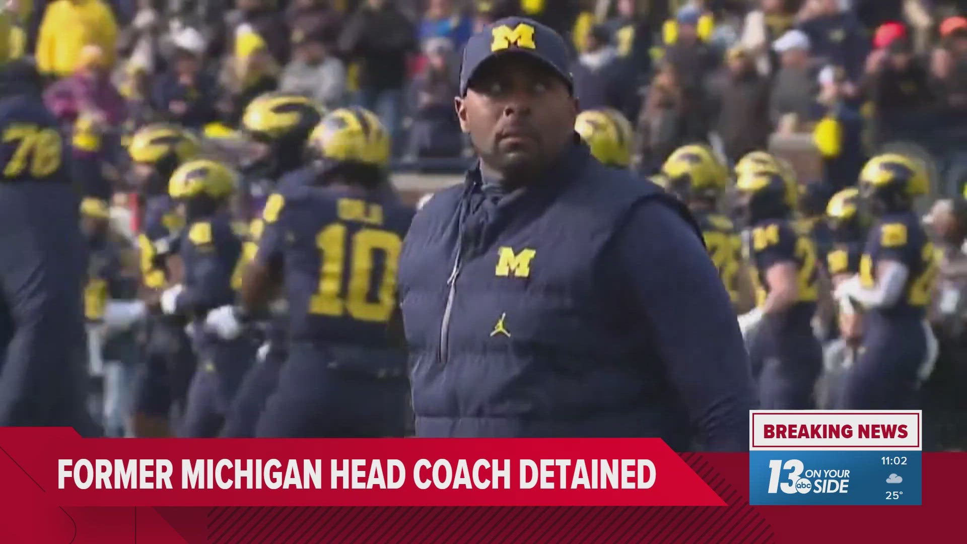 Former University of Michigan head football coach Sherrone Moore ...