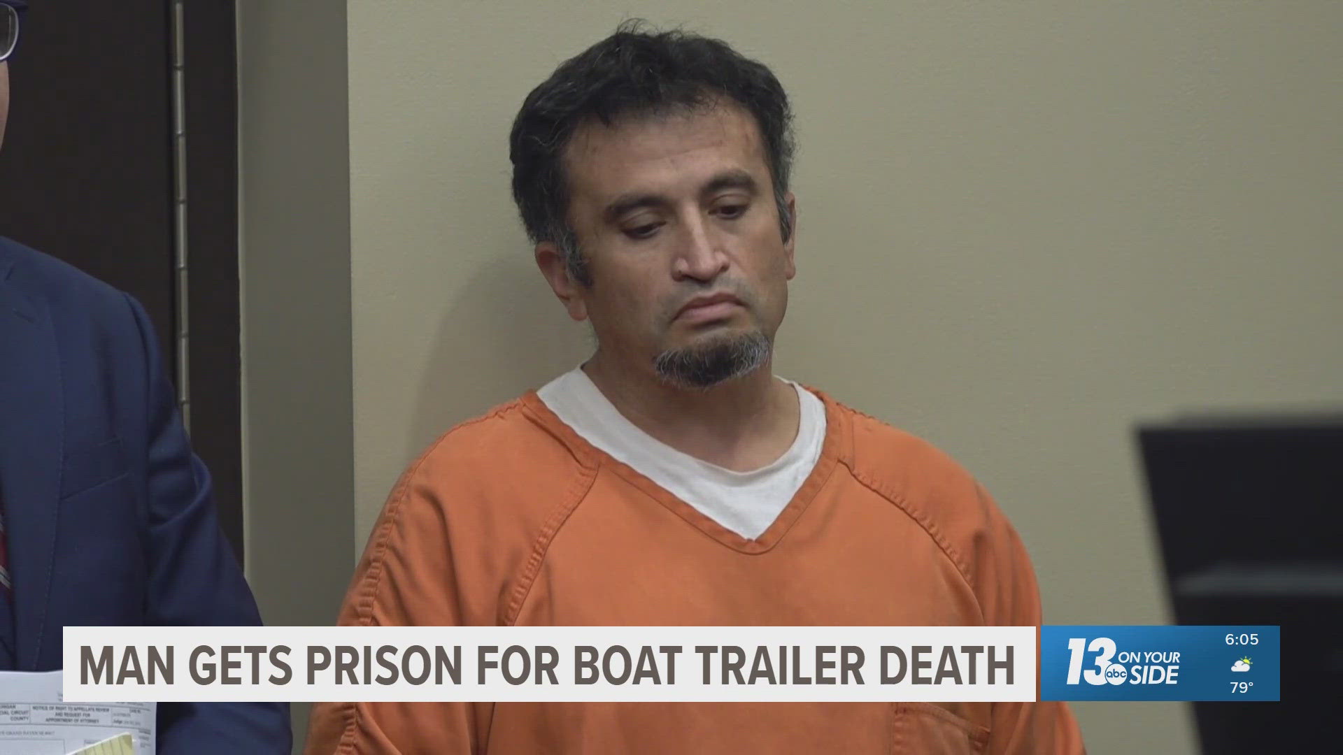 Man gets prison for fatal boat trailer accident | wzzm13.com