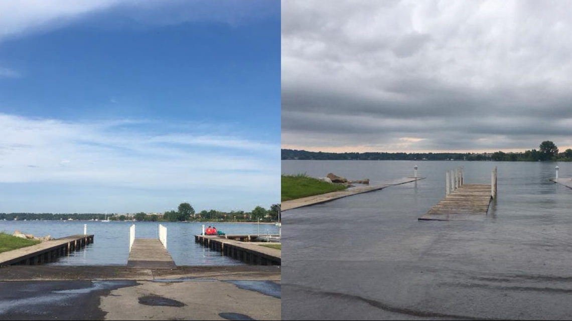 Meteotsunami observed on Lake Michigan in Traverse City | wzzm13.com