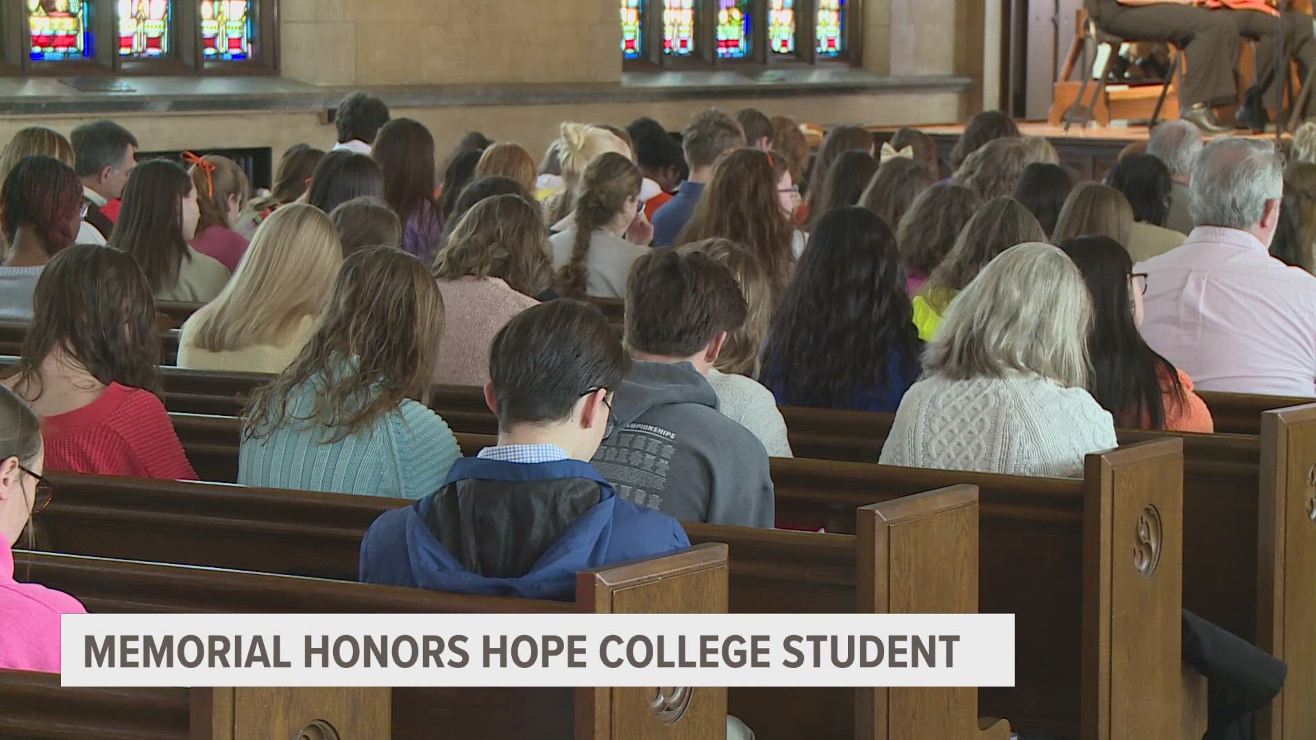 Service held for Hope College student hit, killed by train | wzzm13.com
