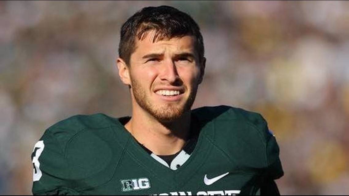 GR community celebrates life of former MSU kicker Mike Sadler | wzzm13.com