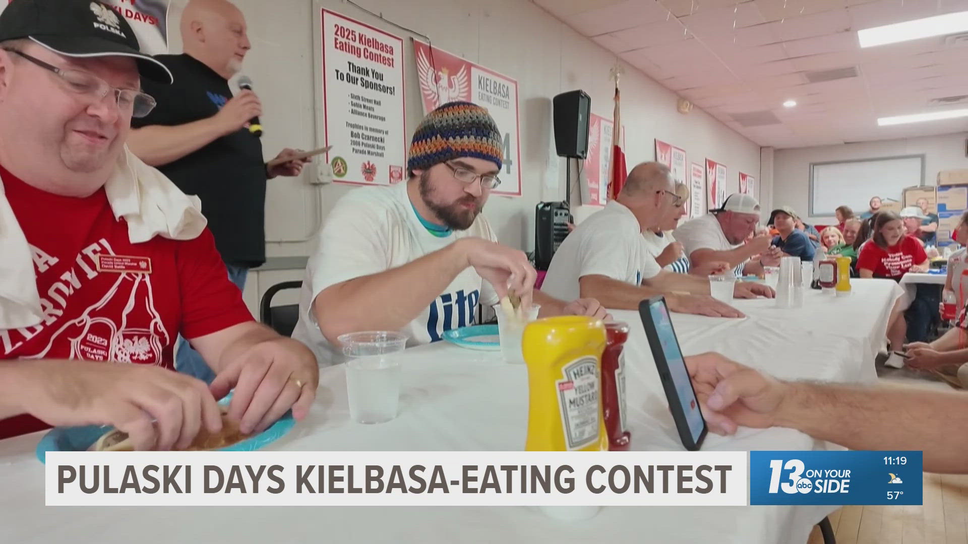 Polish halls go head-to-head in Pulaski Days kielbasa eating contest ...
