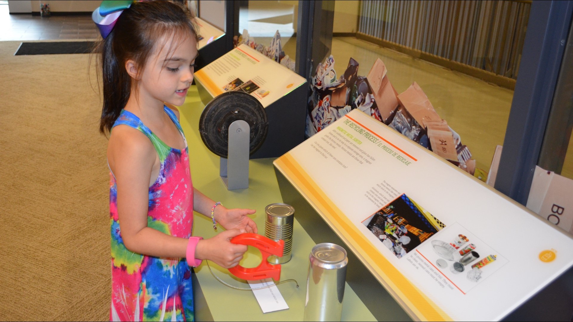 Kent County unveils interactive recycling exhibit | wzzm13.com