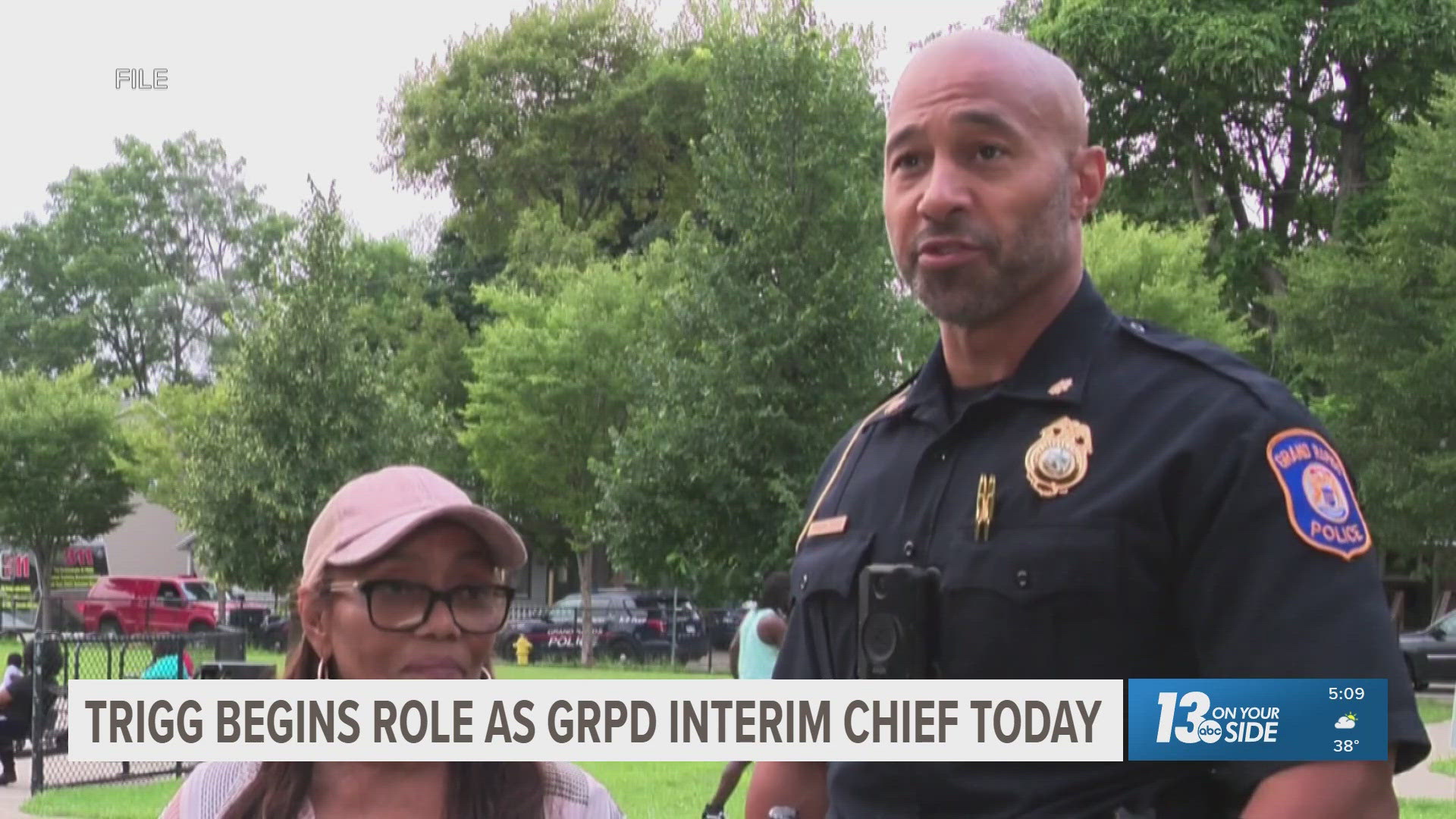 Interim GRPD Chief Joe Trigg officially takes over Eric Winstrom until ...