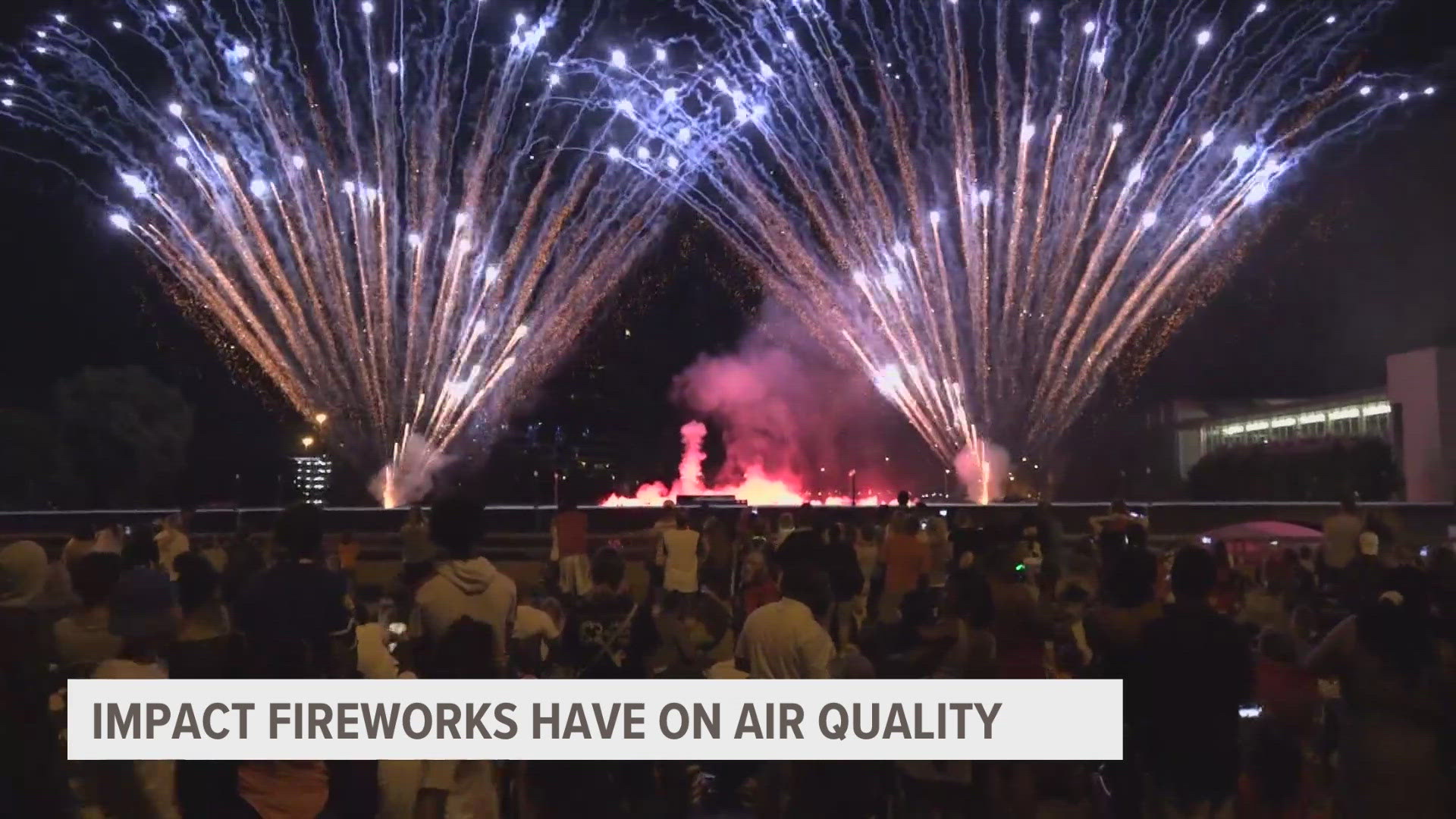 How do fireworks impact air quality levels? | wzzm13.com