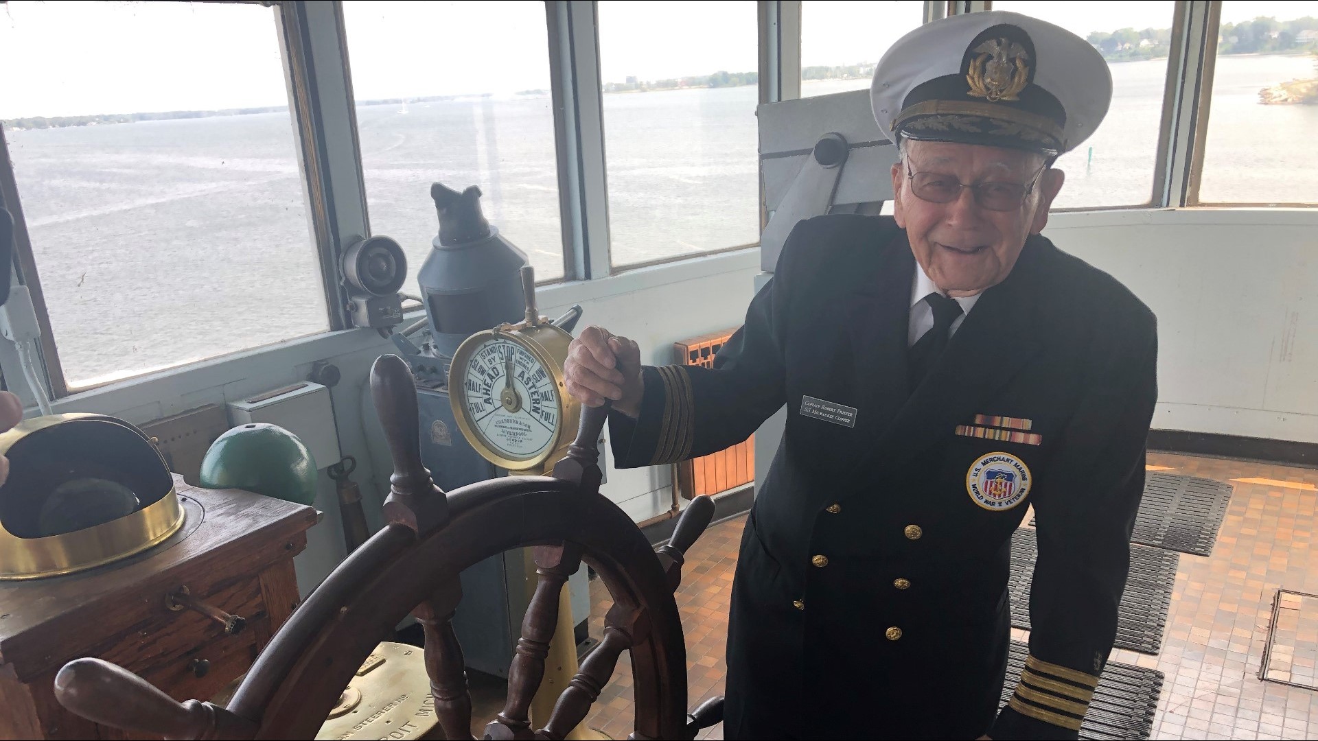 Last S.S. Milwaukee Clipper captain dies at 103 | wzzm13.com