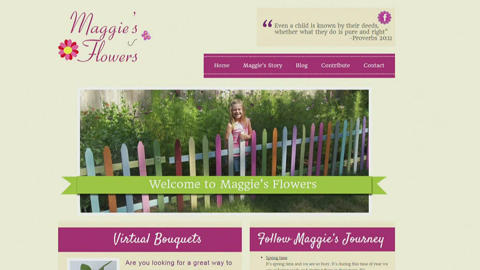 Meet the young entrepreneur behind Maggie's Flowers | wzzm13.com
