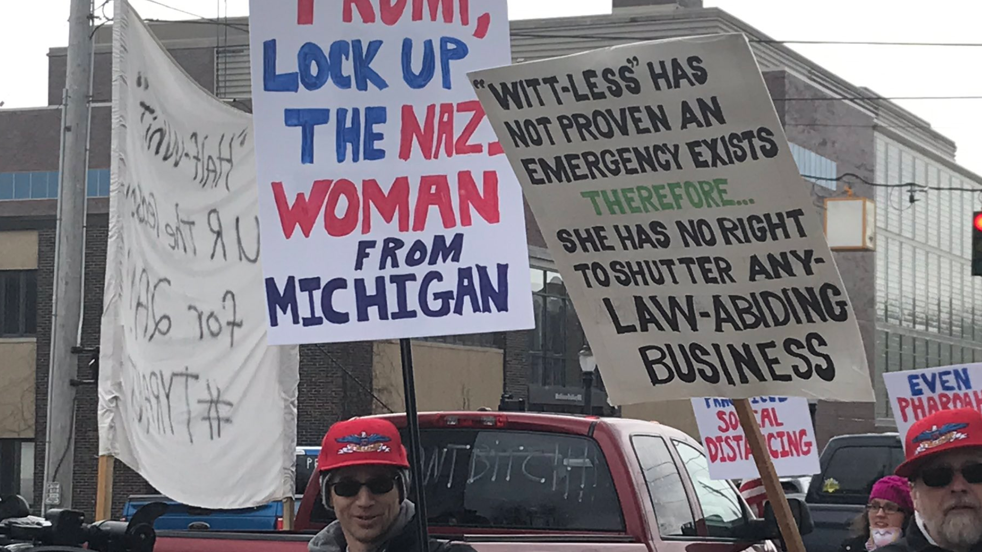 'We know that this rally endangered people,' Whitmer responds to ...