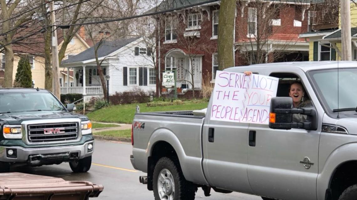 'We know that this rally endangered people,' Whitmer responds to ...