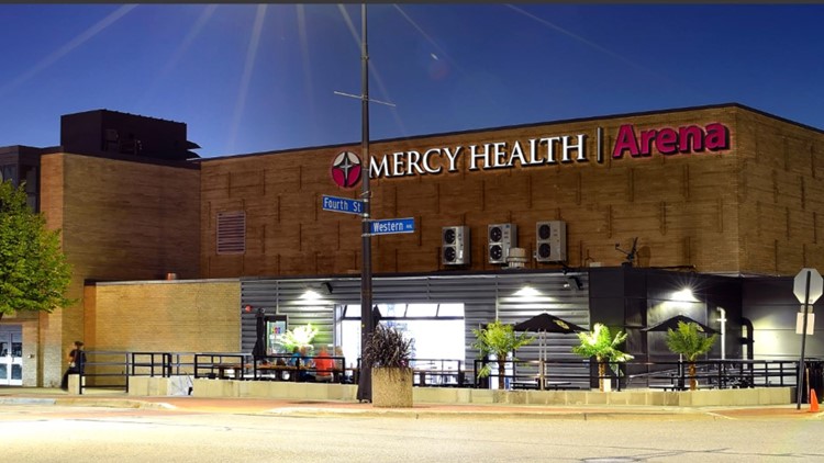 L.C. Walker Arena to change name to Mercy Health Arena | wzzm13.com