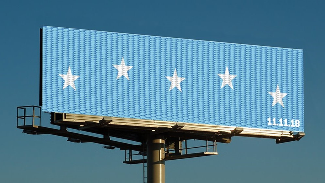 Nationwide billboard campaign honors veterans | wzzm13.com