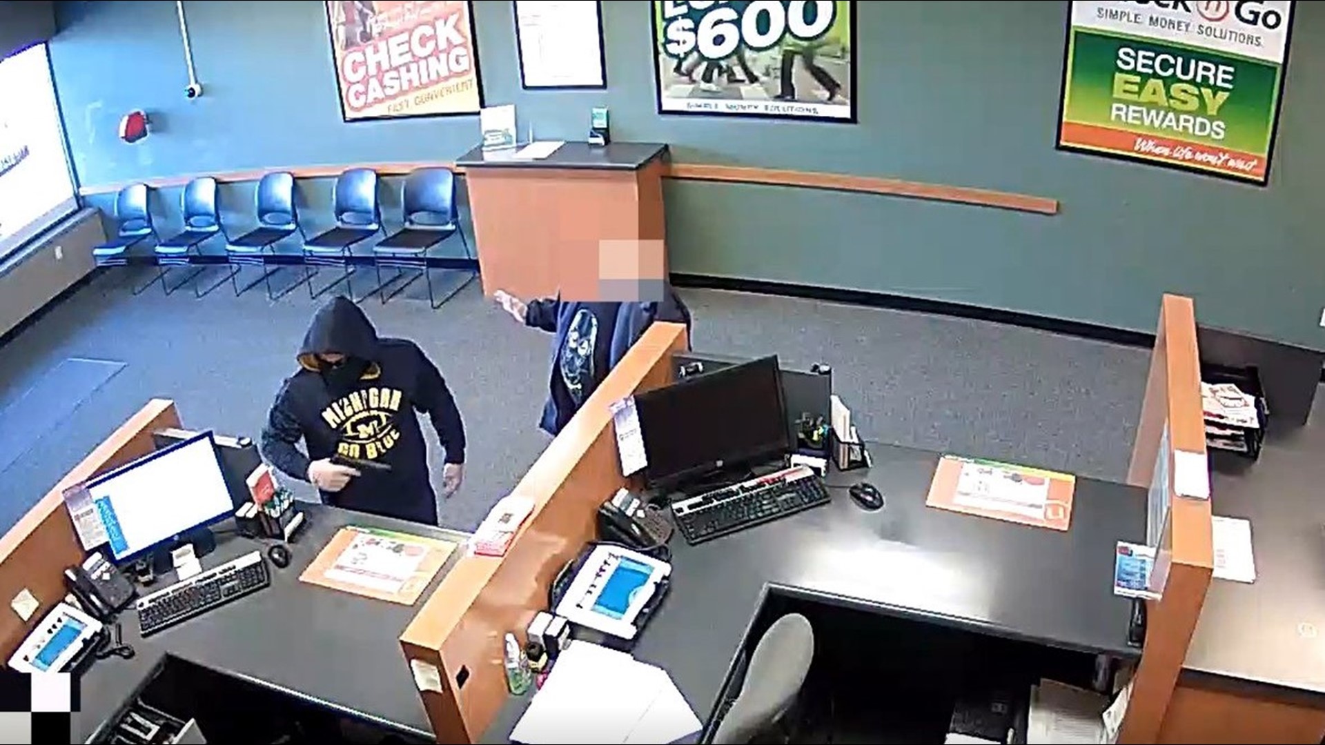 Authorities searching for armed suspect after 4th check advance store ...