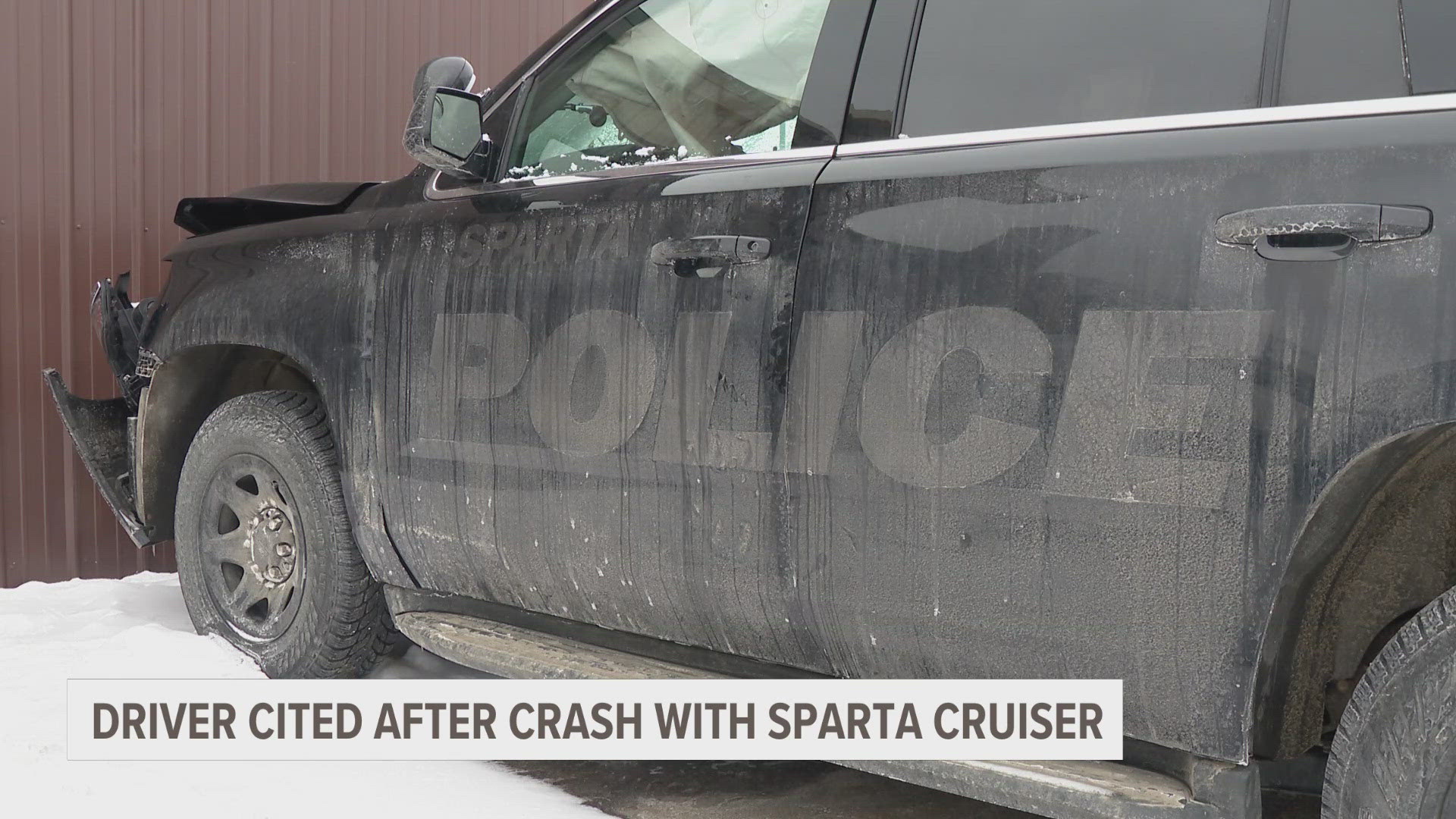 Sparta Police cruiser crashes into car that failed to yield | wzzm13.com