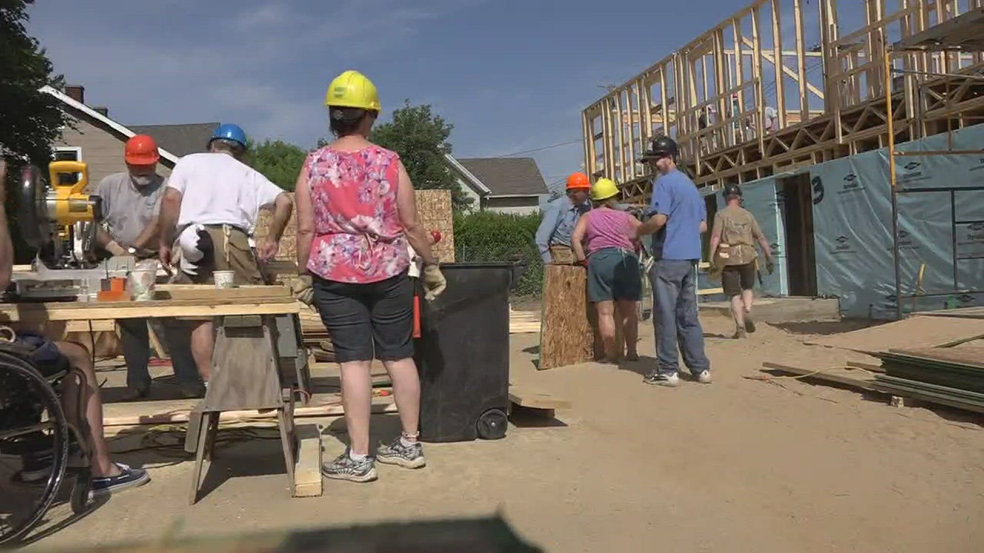 Catholic community, Habitat Kent rebuild apartment complex destroyed in ...
