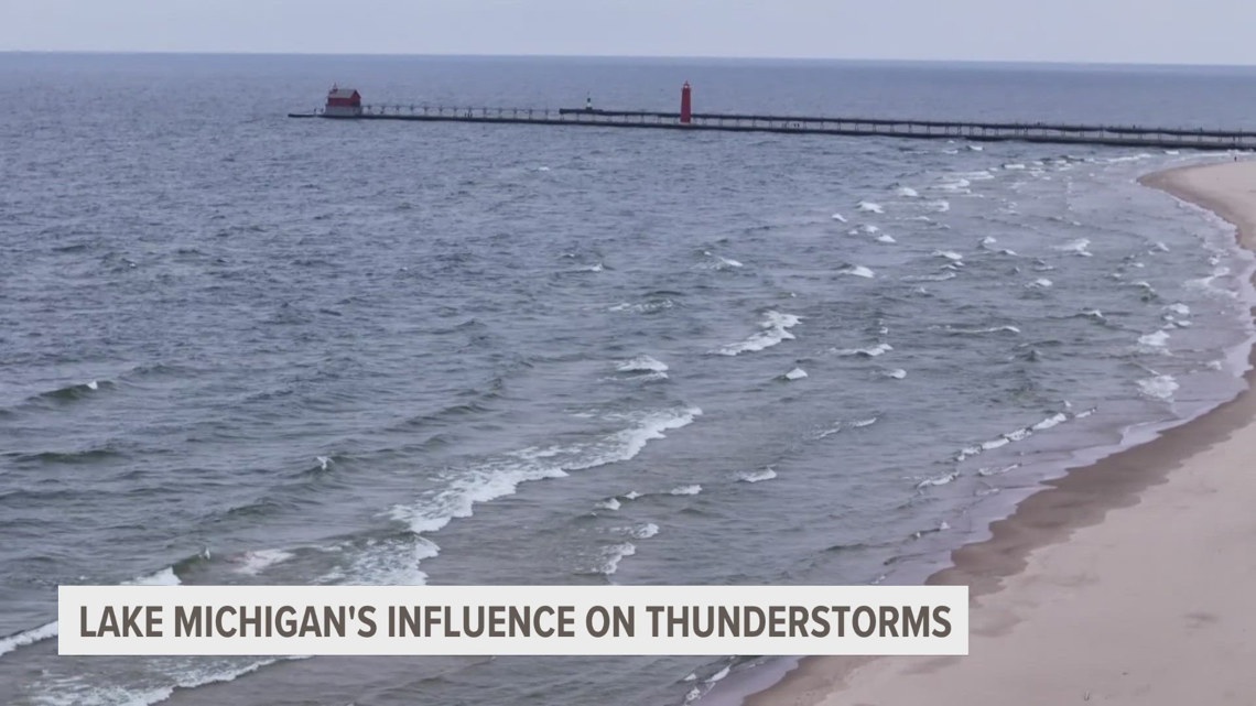 How Lake Michigan influences thunderstorms | wzzm13.com
