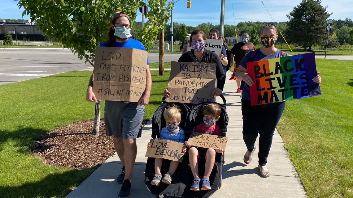 Children march for Black Lives Matter in Ada | wzzm13.com