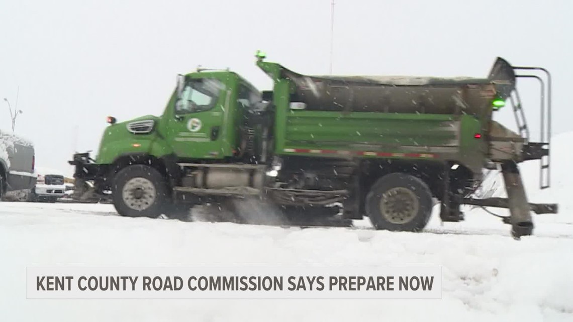 Kent Co. Road Commission says to prepare for snow now | wzzm13.com