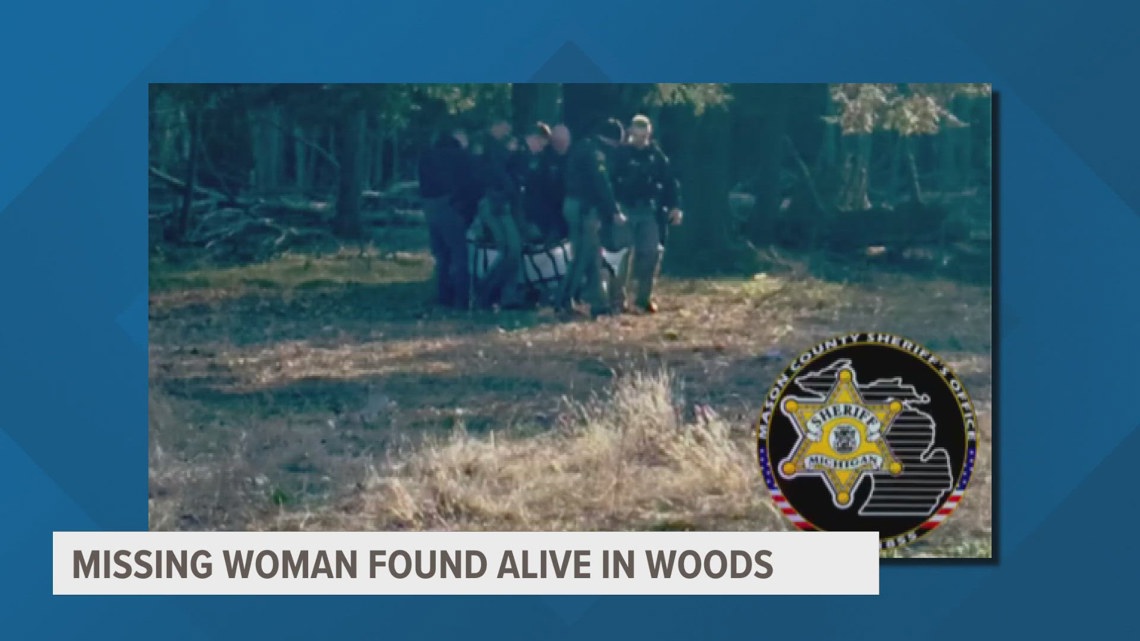 Missing Michigan woman found alive in the woods | wzzm13.com