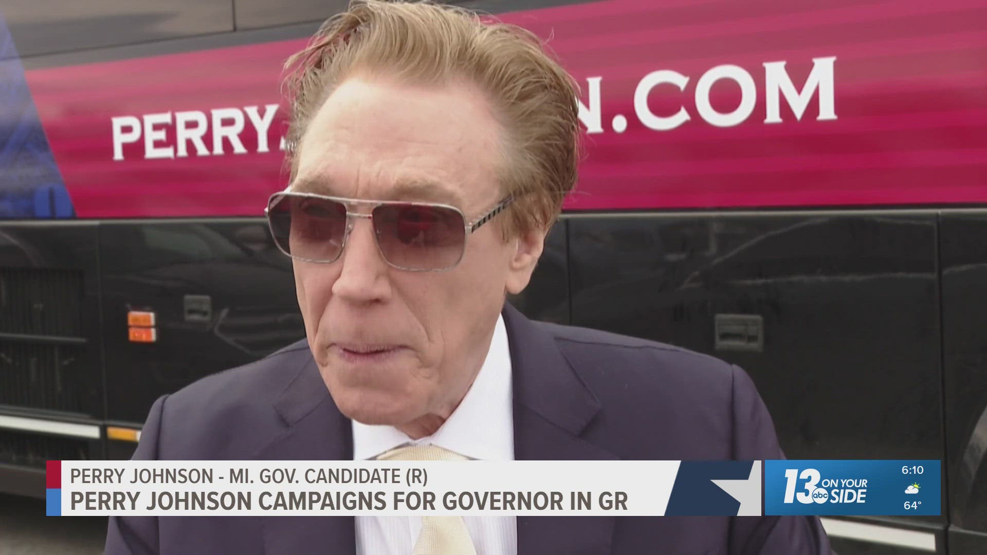 Perry Johnson stops in West Michigan amid gubernatorial campaign ...