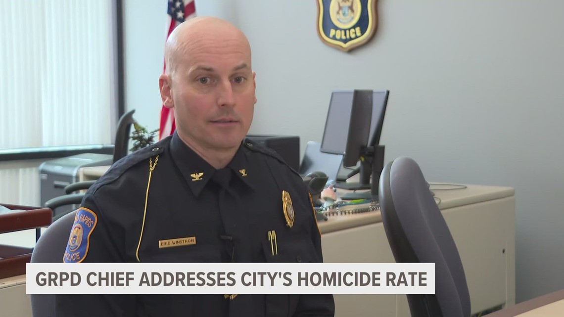 GRPD chief addresses city's 2023 homicide rate | wzzm13.com