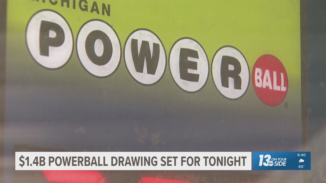 $1.4B Powerball drawing set for tonight | wzzm13.com
