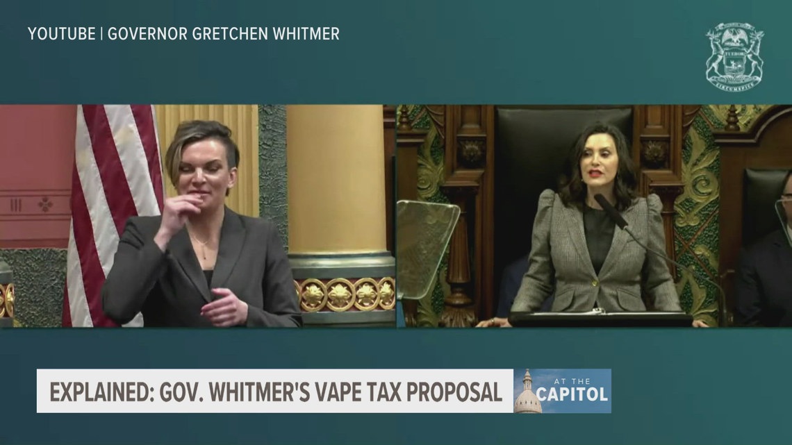 Explained: Gov. Whitmer's vape tax proposal | wzzm13.com
