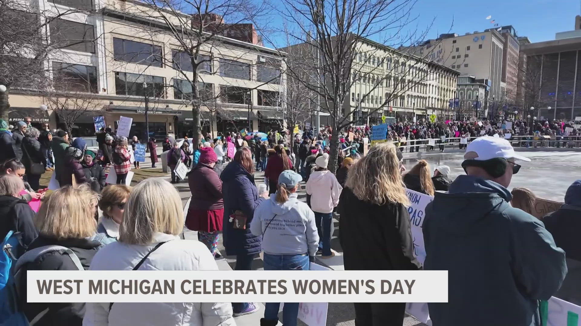 West Michigan women unite for International Women's Day | wzzm13.com