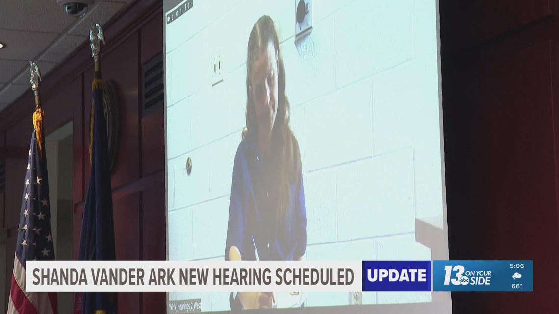Shanda Vander Ark has new hearing scheduled | wzzm13.com