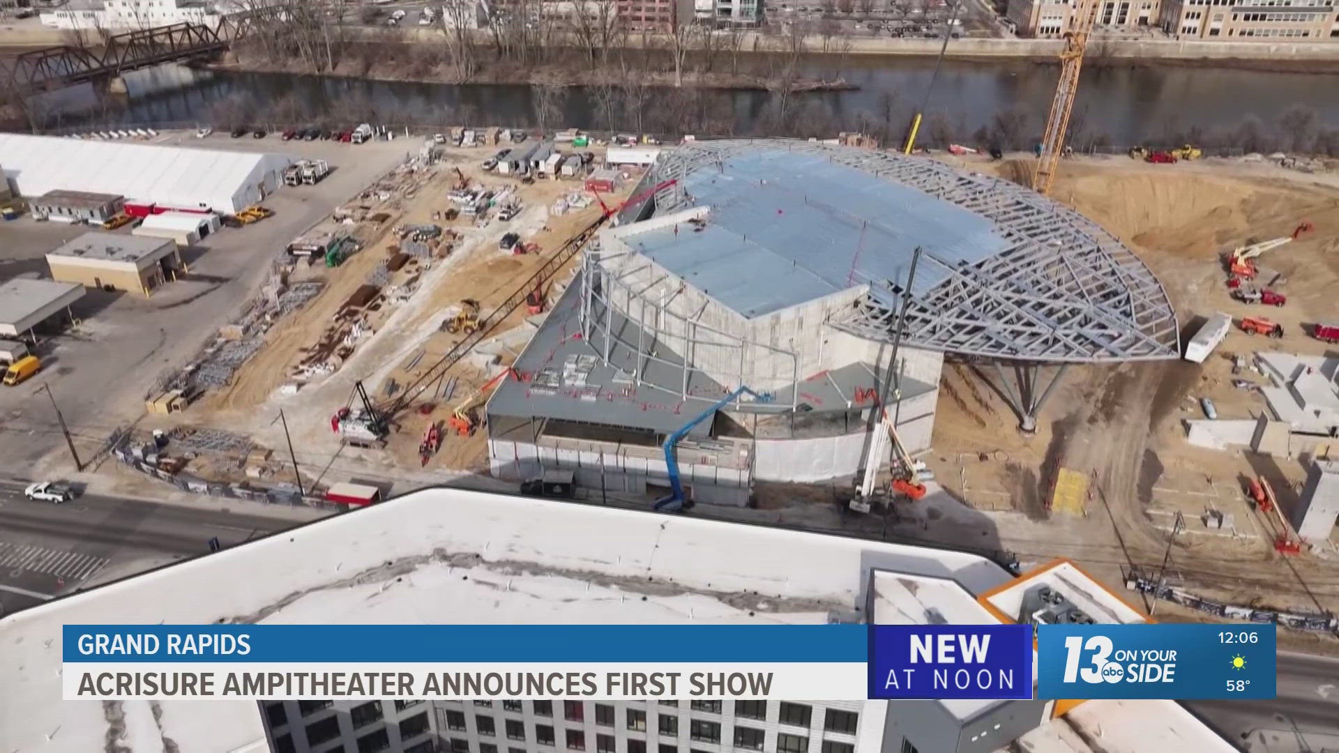 Acrisure Amphitheater announces first concert | wzzm13.com