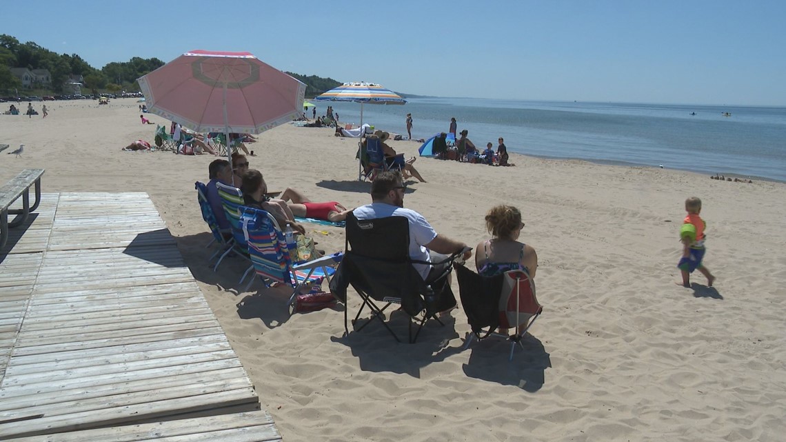Lake Michigan too cold for most swimmers | wzzm13.com