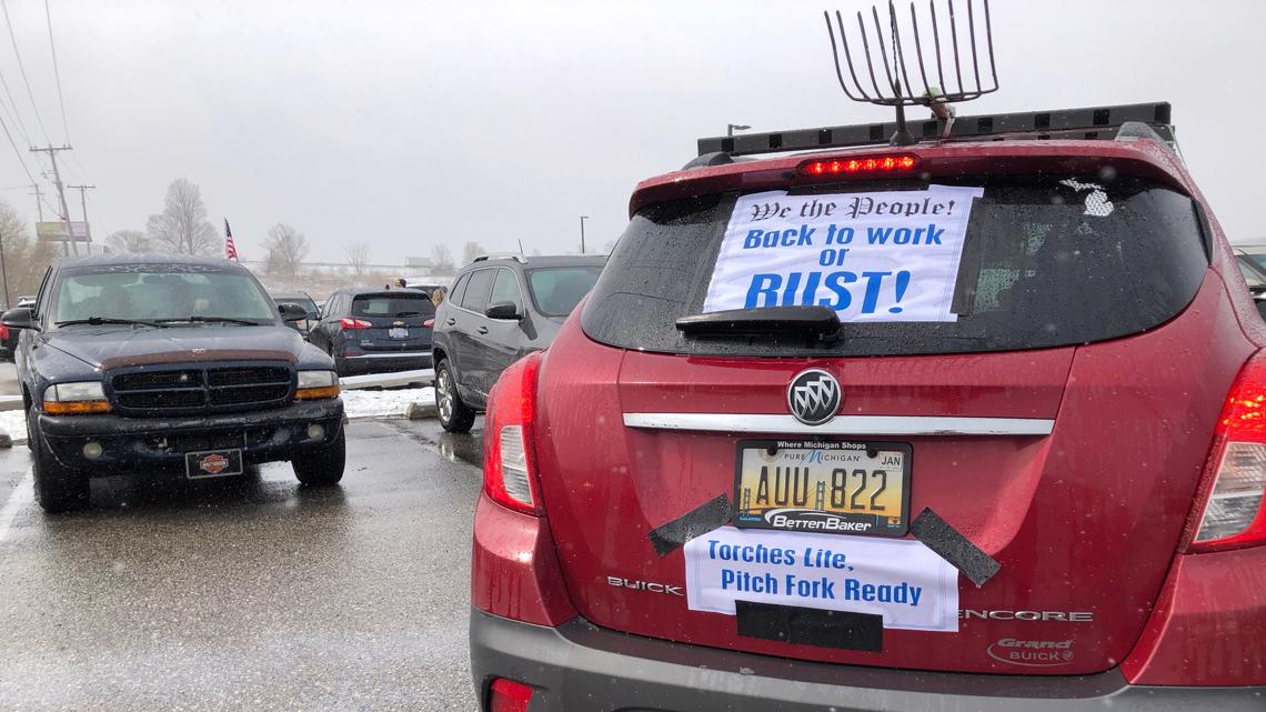 'We know that this rally endangered people,' Whitmer responds to ...