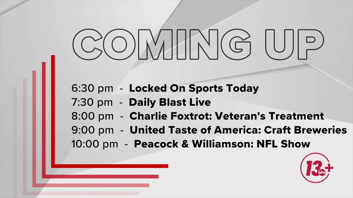 13+ Prime Time Schedule October 21, 2022 | wzzm13.com