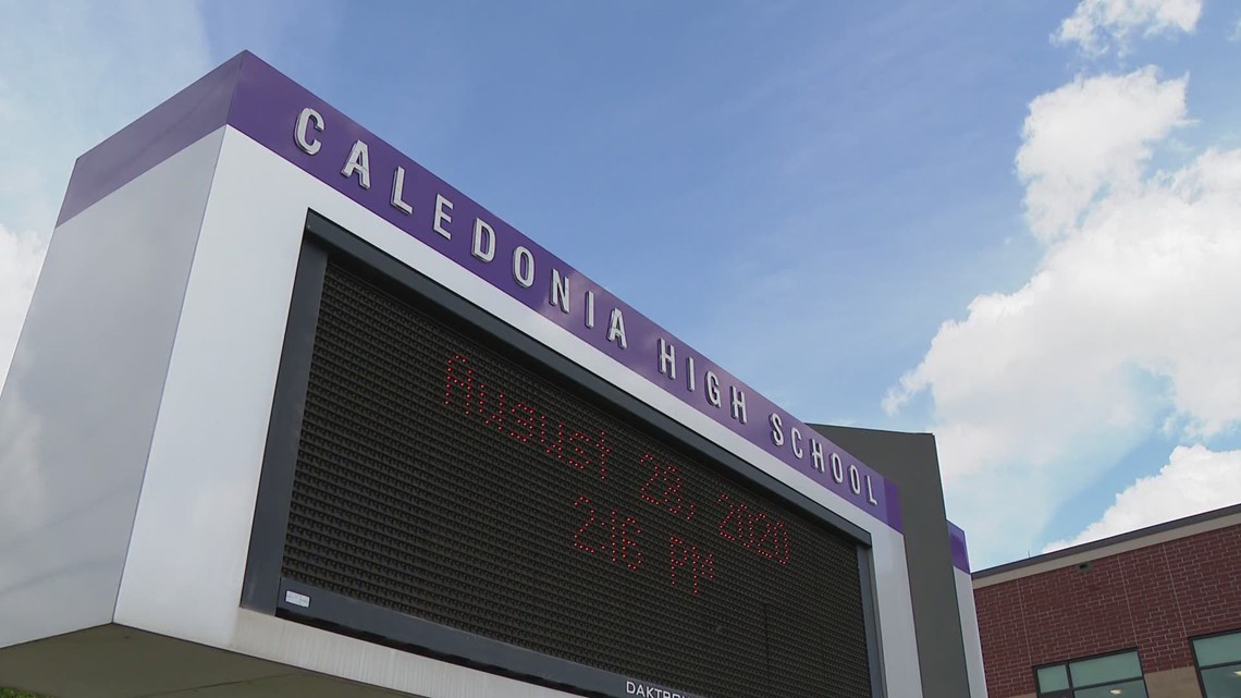 Caledonia High School goes online through Sept. 11 after COVID-19 cases ...
