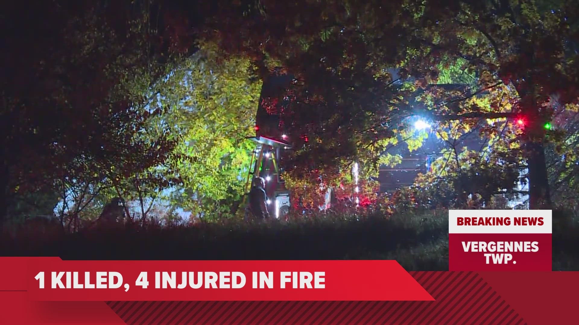 1 dead, 4 injured after overnight house fire in Kent County | wzzm13.com