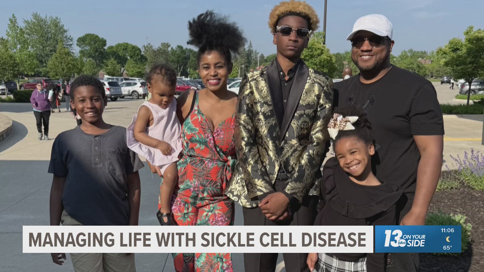 West Michigan family embraces life amid sickle cell challenges | wzzm13.com