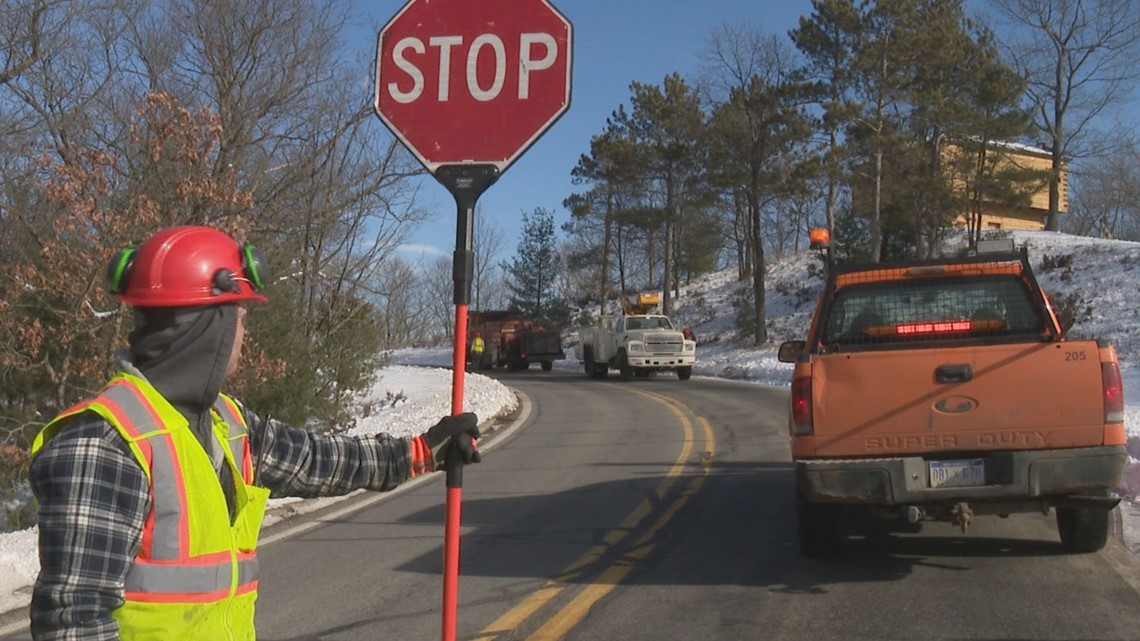 County snow plow drivers take on other road work during mild winter ...