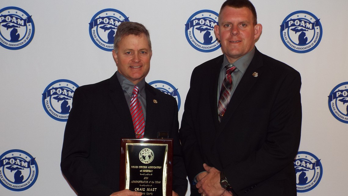 Oceana Co. sheriff given award for continued service to community ...
