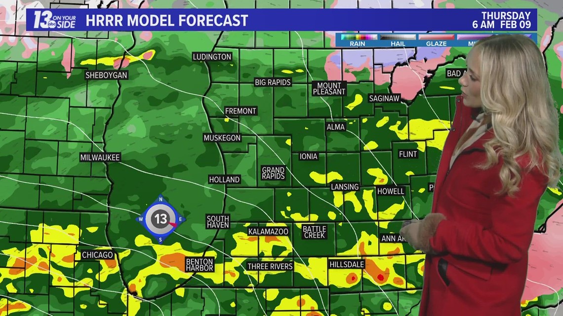 13 On Your Side Forecast: Moderate to heavy rainfall late tonight into ...
