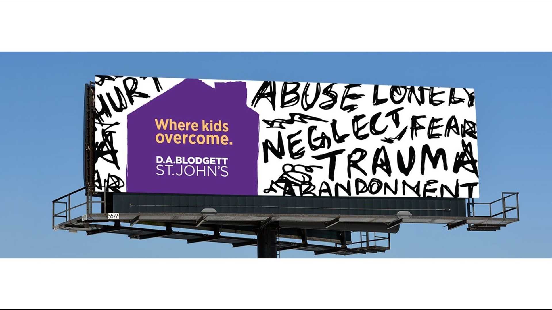 Baffling billboards revealed as D.A. Blodgett-St. John's message for ...