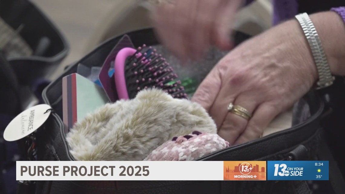 Purse Project collecting bags and purses of essential items for ...