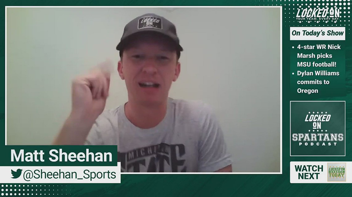 Locked on Spartans: MSU football recruiting: 4-star WR Nick Marsh commits; Dylan Williams picks ...