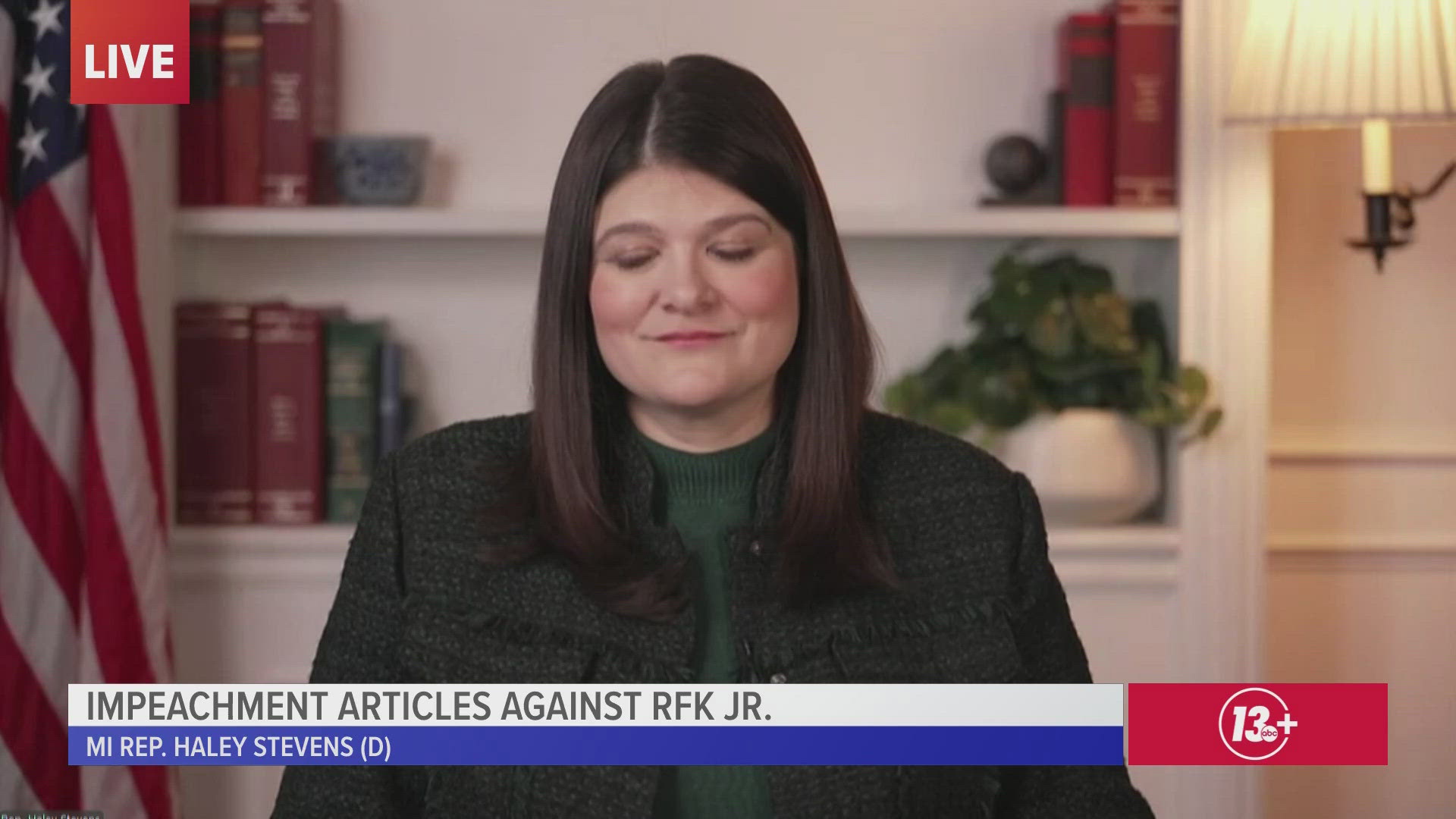 Michigan Congresswoman Haley Stevens introduces articles of impeachment ...