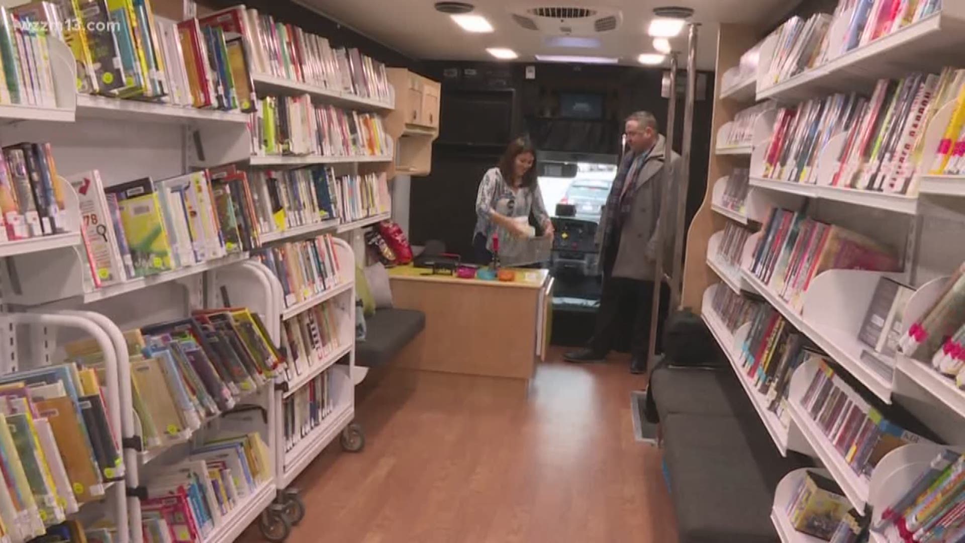 Kent District Library hits the streets with a library on wheels ...
